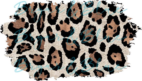 Leopard Skin Splash Background / Digital png download/ | Etsy