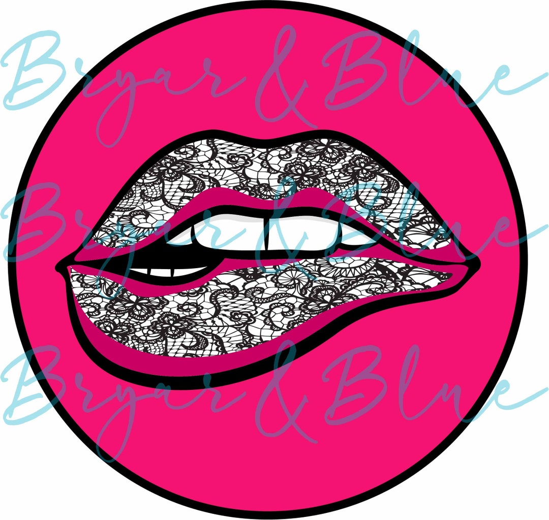 Lace Lips in Circle / Digital Png Download/ Sublimation Download - Etsy
