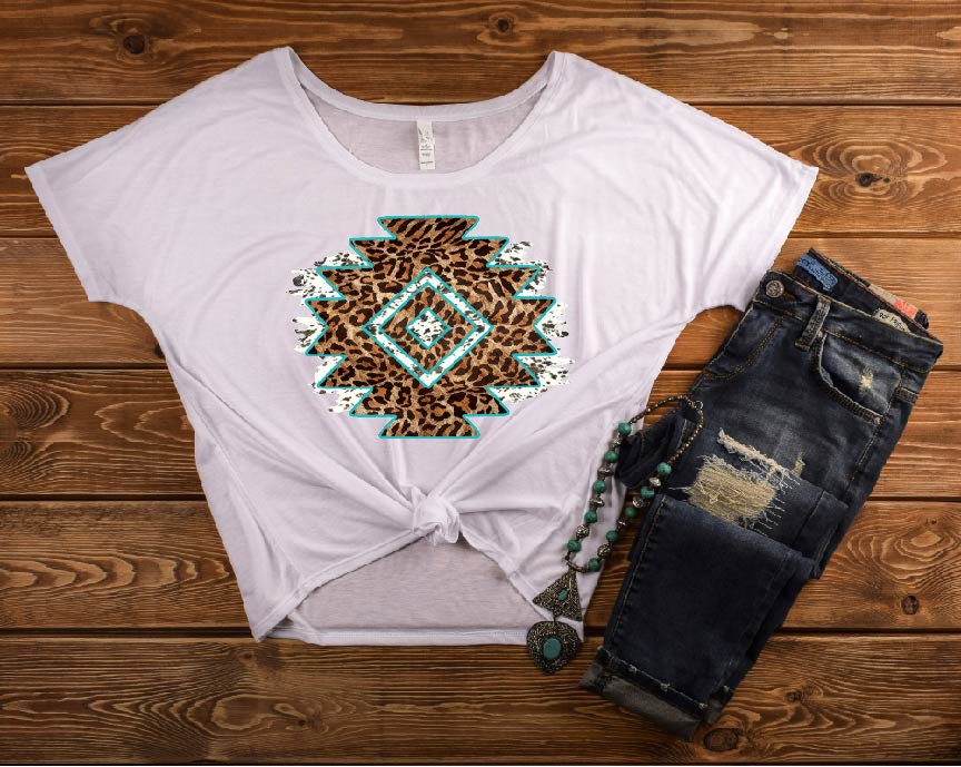 Leopard cowhide aztec Background / Digital png download/ | Etsy