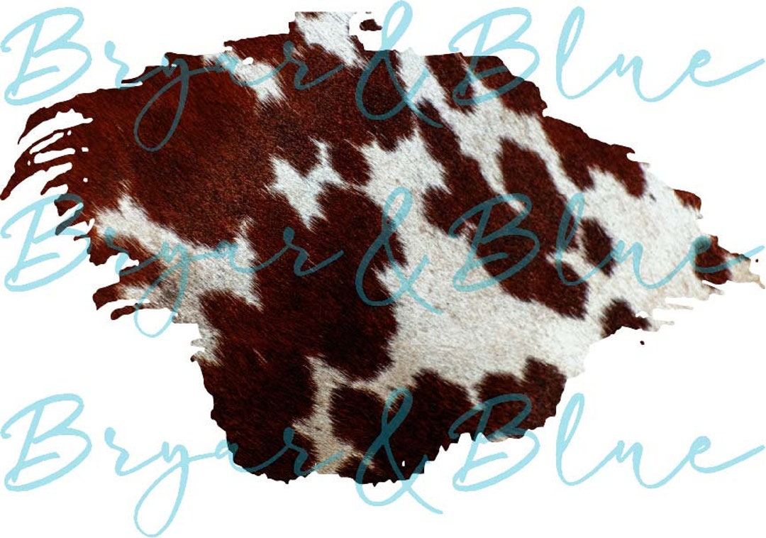 Cow Hide Pattern Splash Background / Digital Png Download/ Sublimation ...