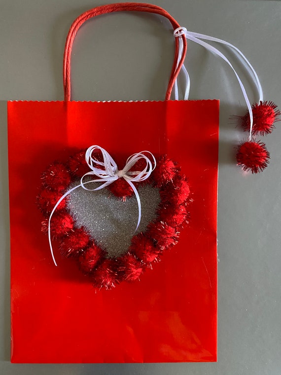 Valentine Heart Bag - Etsy
