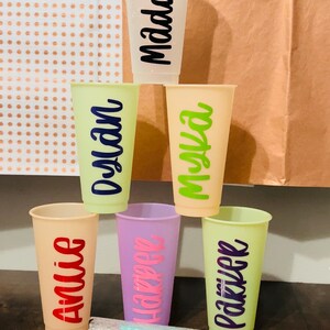 24oz Personalized Color Changing Cups - Etsy