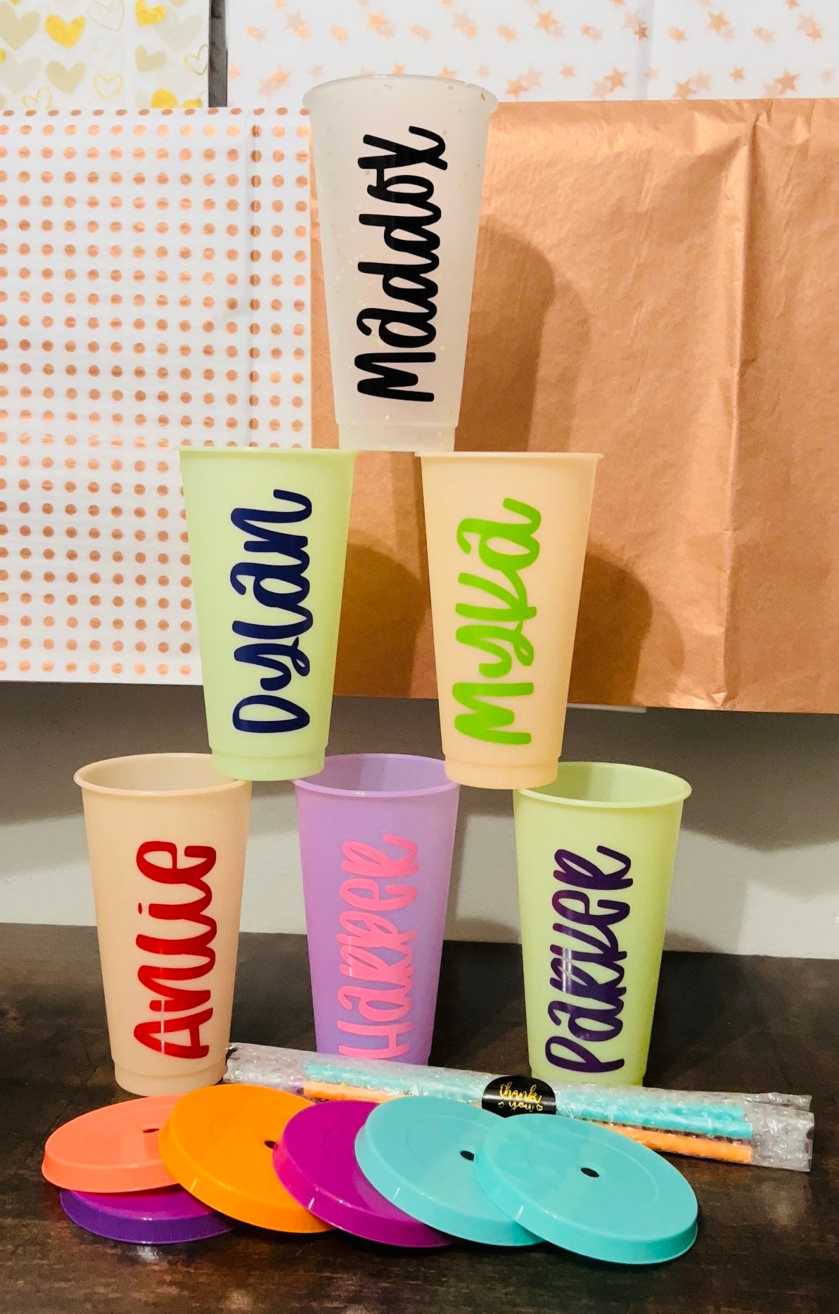 24oz Personalized Color Changing Cups - Etsy