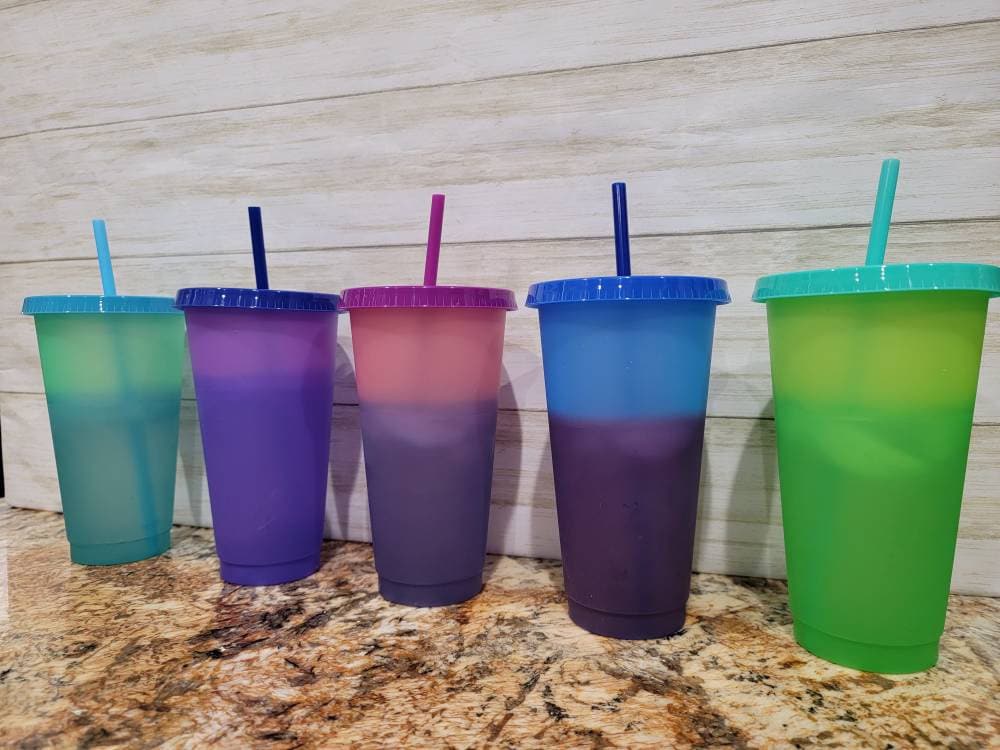 24oz Personalized Color Changing Cups - Etsy