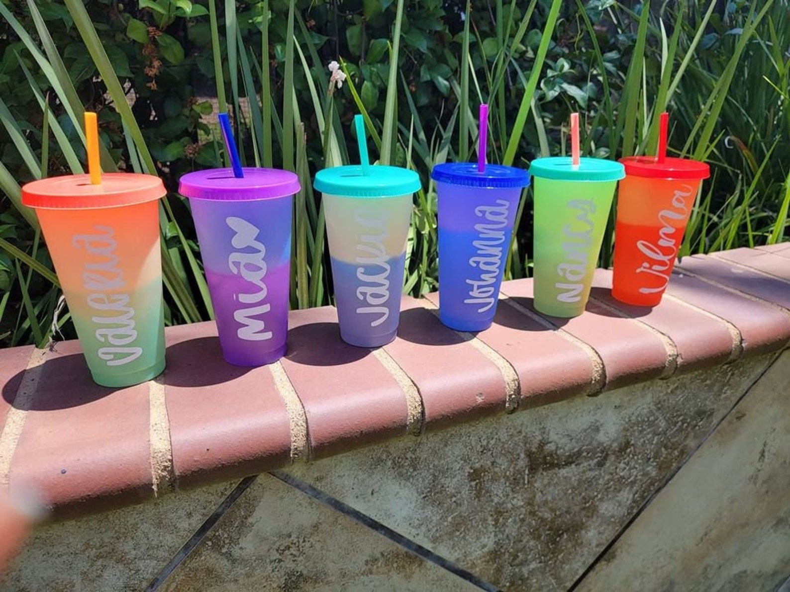24oz Personalized Color Changing Cups - Etsy