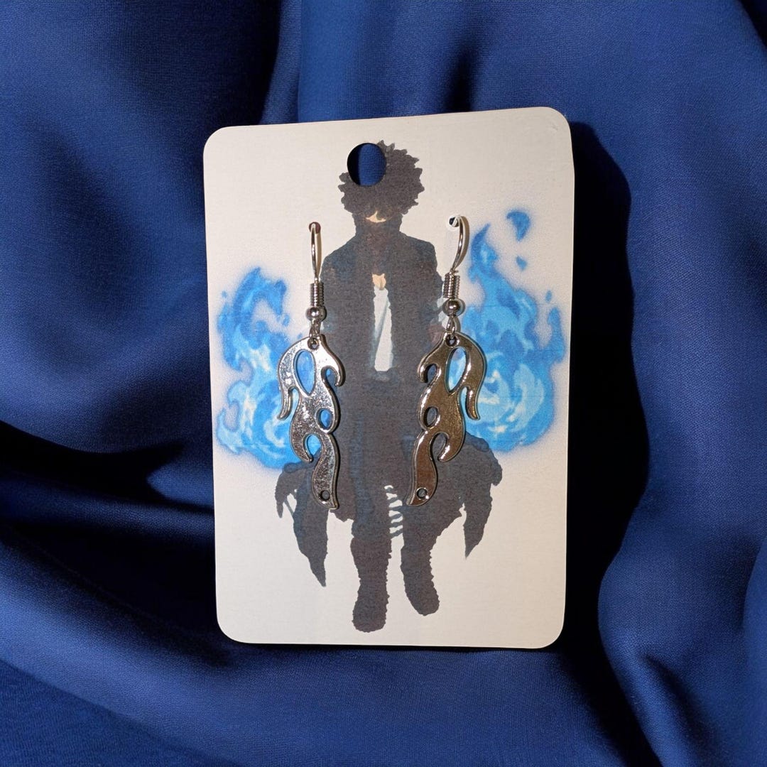 Dabi- MHA Heroes and Villains Inspired Earrings Collection - Etsy