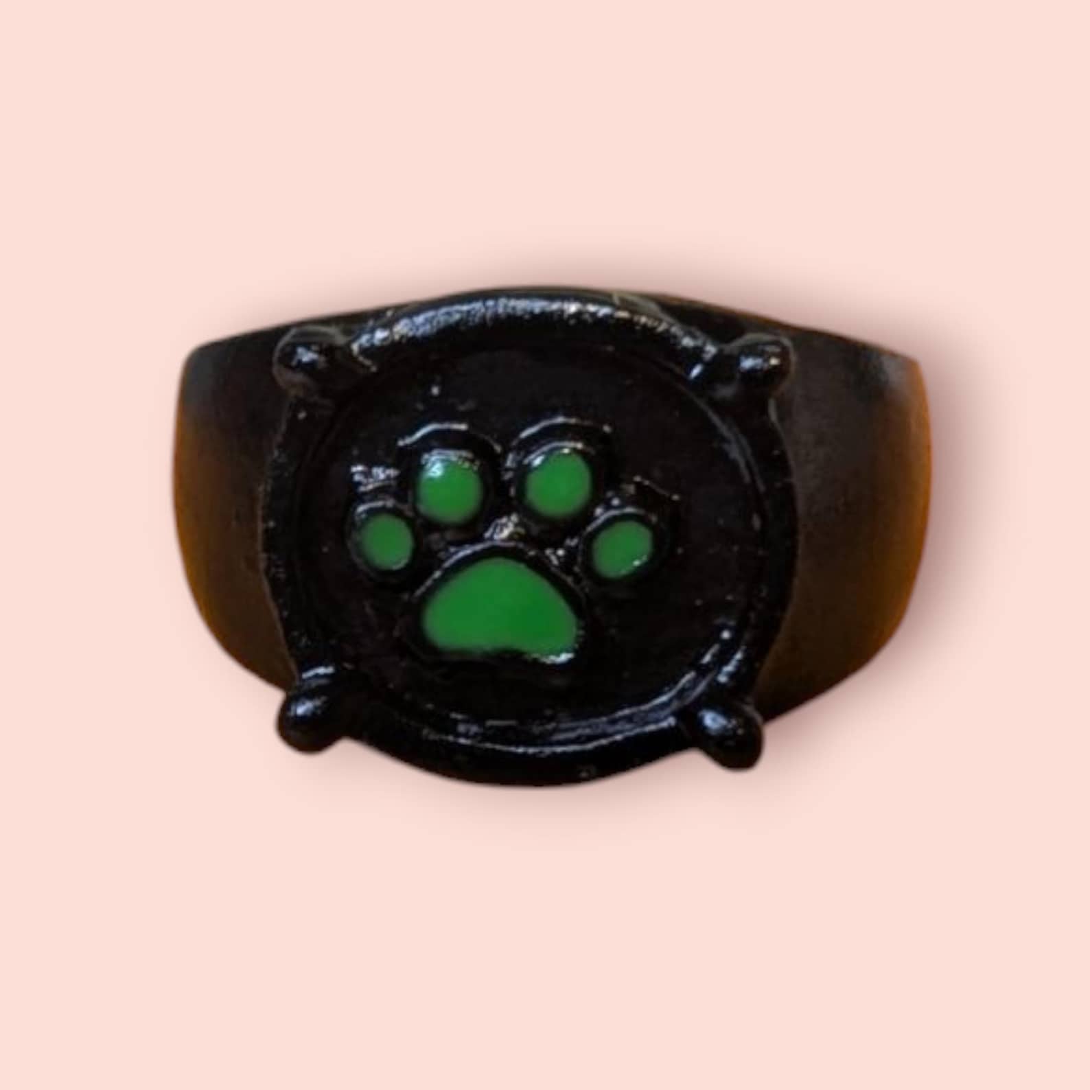 Black Cat Hero Inspired Ring - Etsy