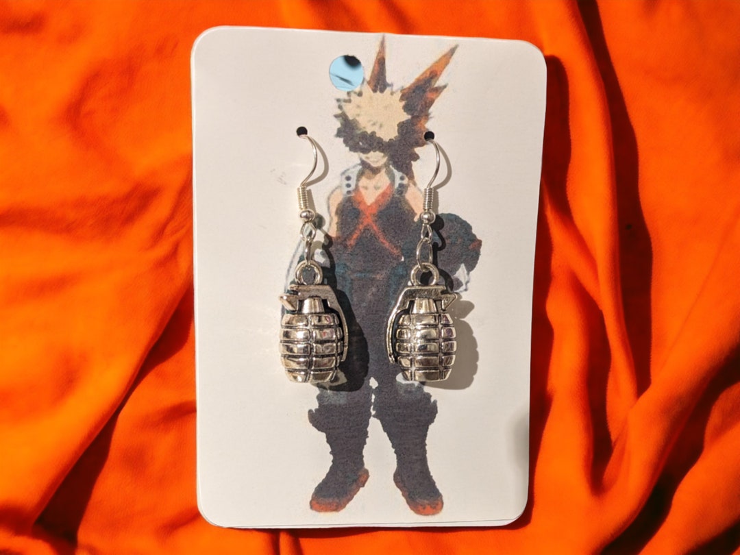 MHA Heroes and Villains Inspired Earrings - Etsy