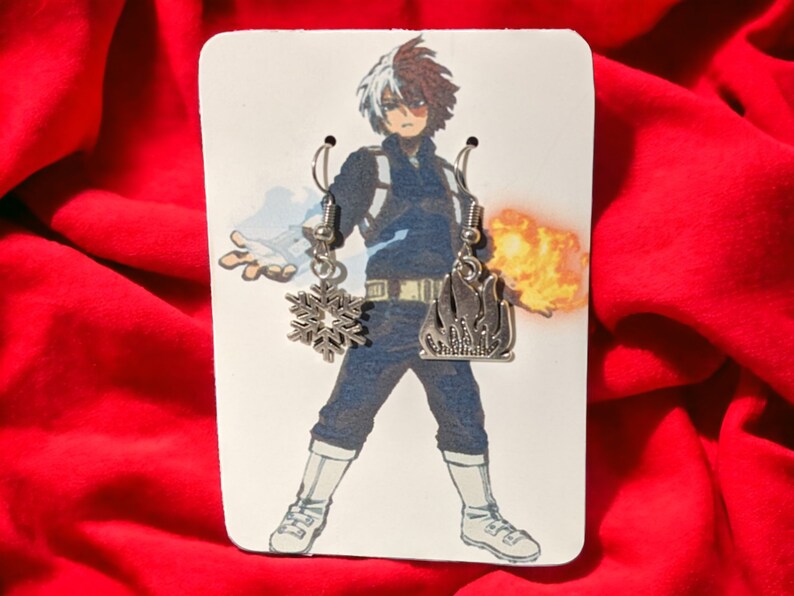 MHA Heroes and Villains Inspired Earrings - Etsy