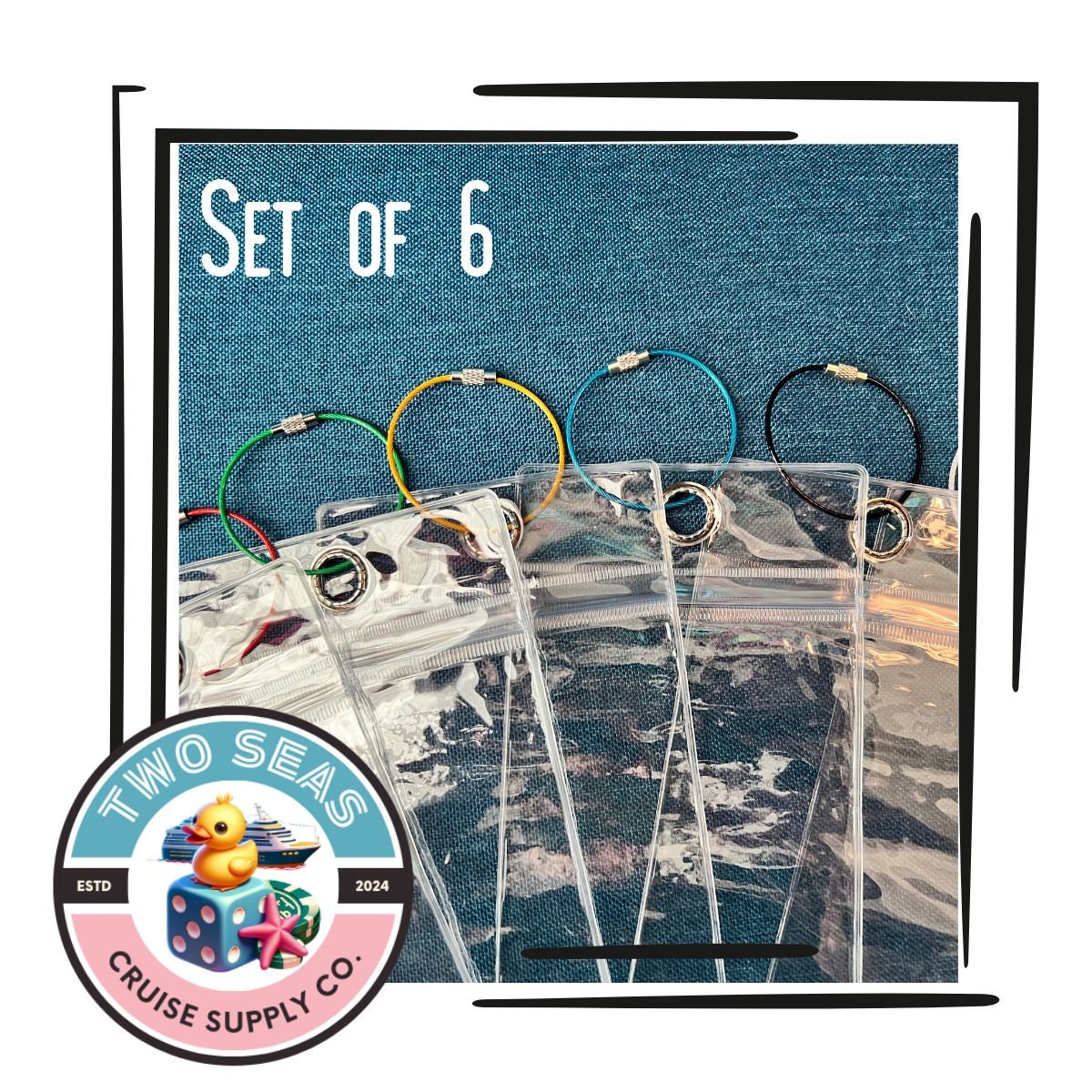 Carnival Cruise Line Luggage Tags set of 6 Duck Lovers - Etsy