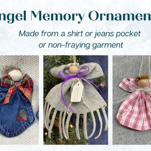 Handmade Keepsake Memory Ornaments From Loved One's - Etsy