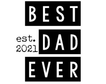 Best Dad Decal - Etsy