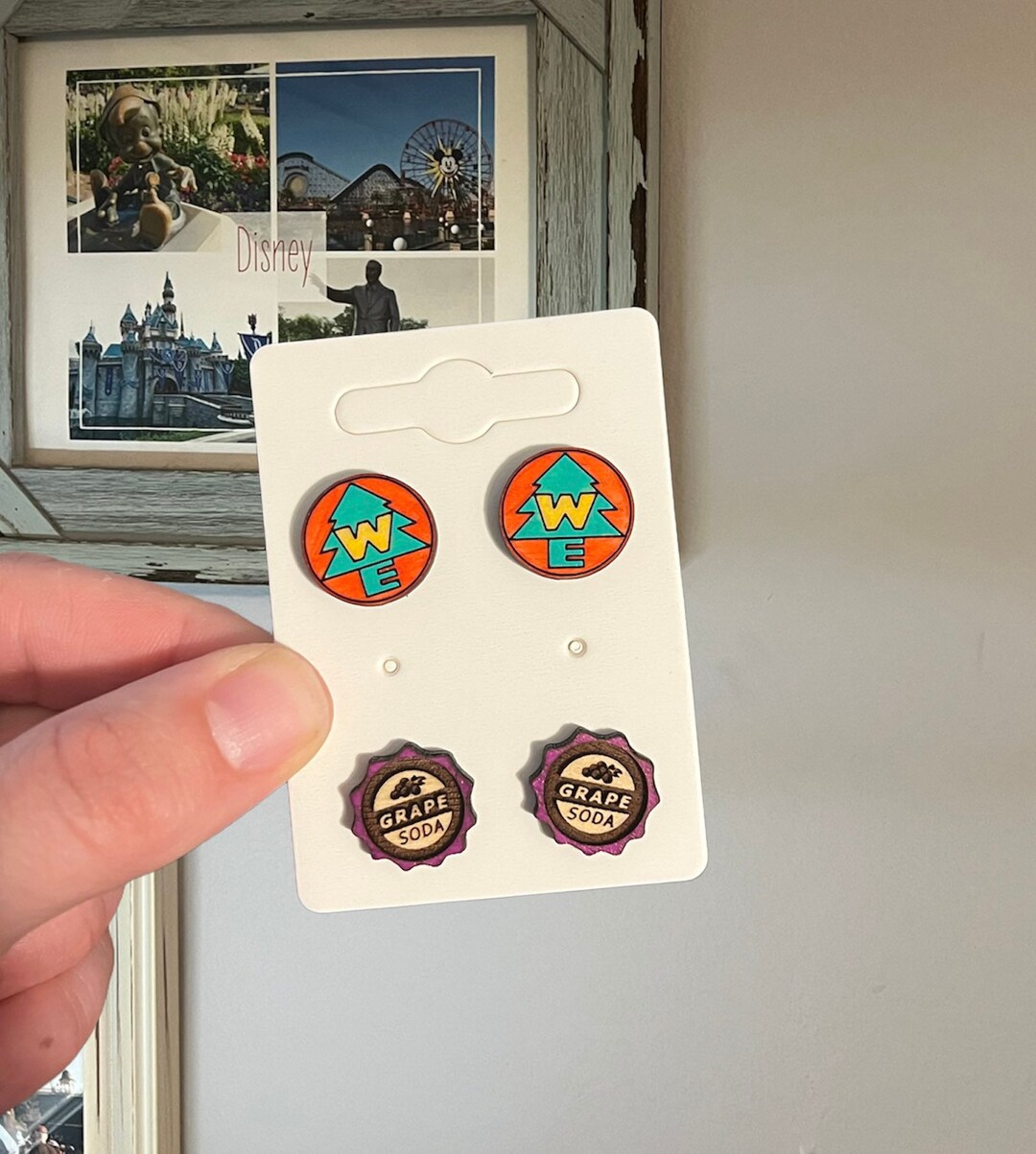 Up Inspired Earrings // Adventure is Out There // Grape Soda Pin ...