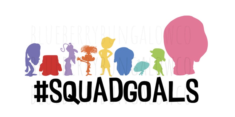 Inside Out 2 Squad Goals SVG, PNG, JPG Bundle - Etsy