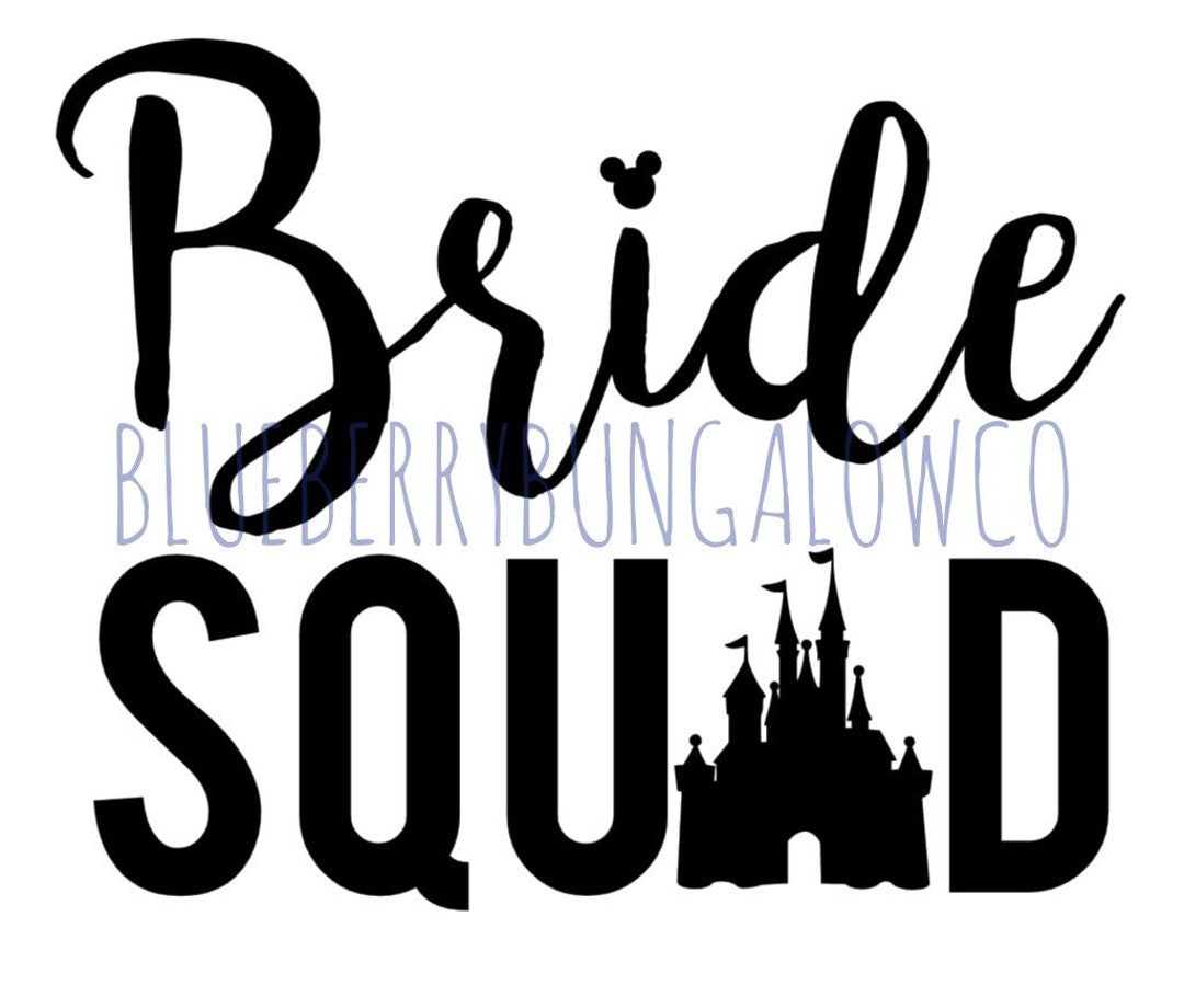 Bride Squad Bundle // Bride Digital Files // Magical Wedding Digital ...
