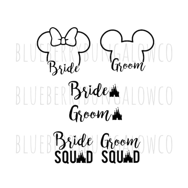 Minnie Mouse Bride - Etsy