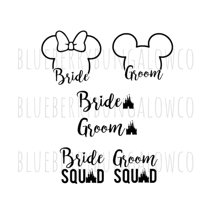 Minnie Mouse Bride - Etsy