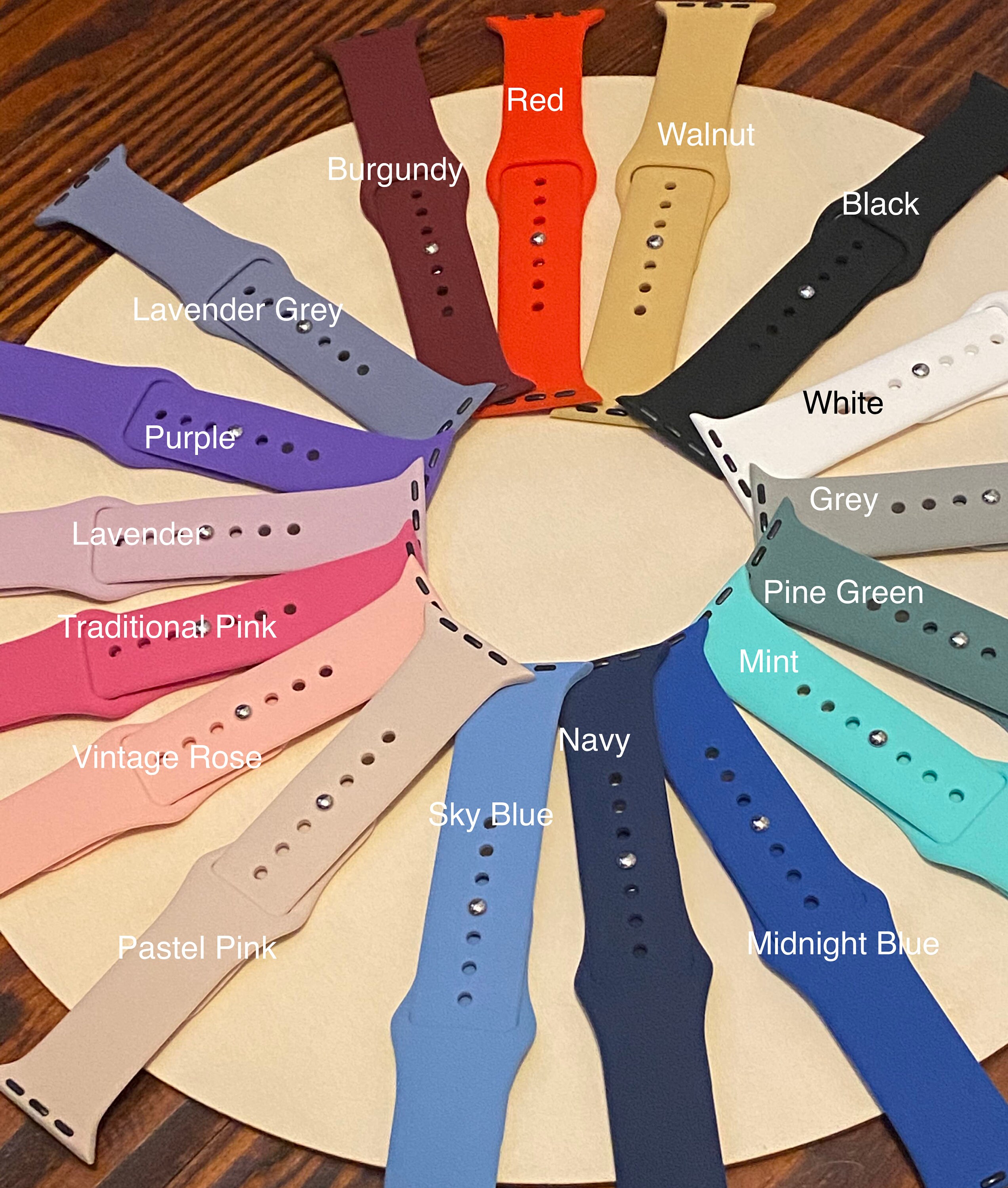 Pelo Inspired Color Filled Watch Band // Multiple Options // - Etsy