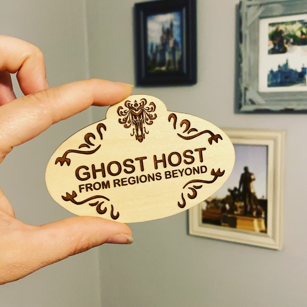 Haunted Mansion Inspired Cast Member Nametag // Cast Member Name Tag ...