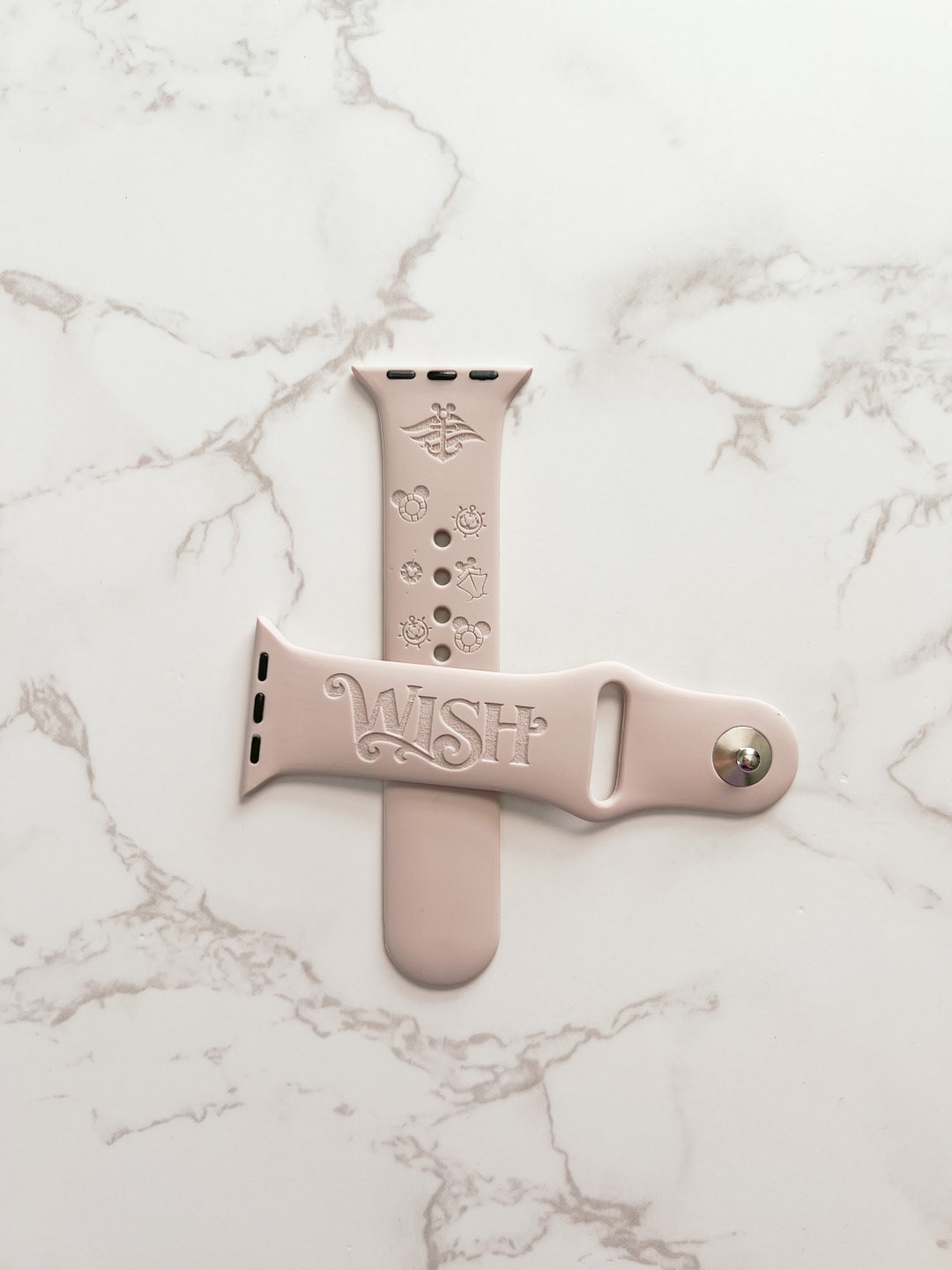 Engraved Silicone Watch Band: DCL Ship Magic Inspired Design - Etsy
