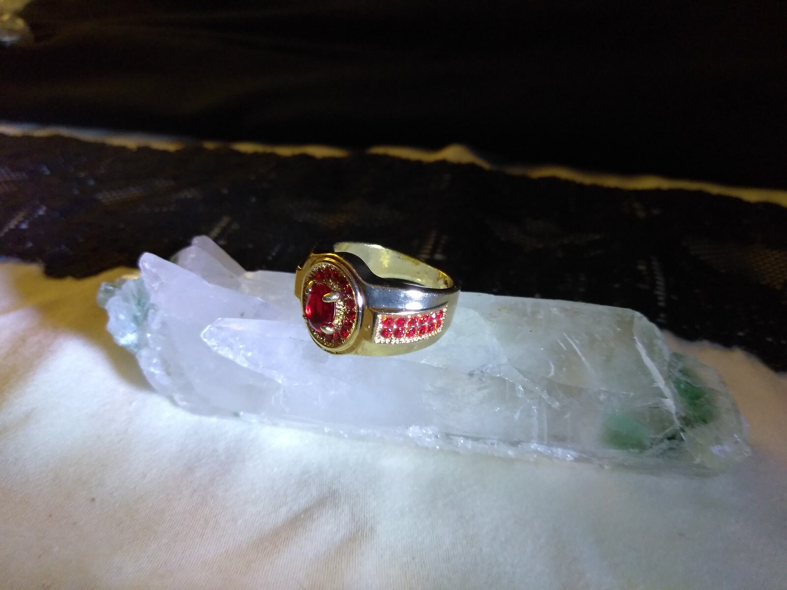 CAPTIVATING RED DRAGON Spirit Vessel Ring Wicca Amulet - Etsy