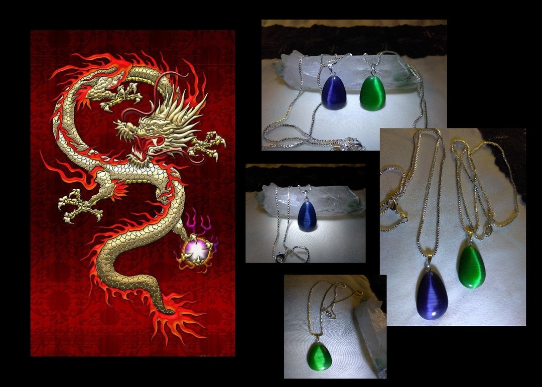 RED DRAGON Spirit Pendant Vessel - Owned by 4 Sisters, From Belgium ...