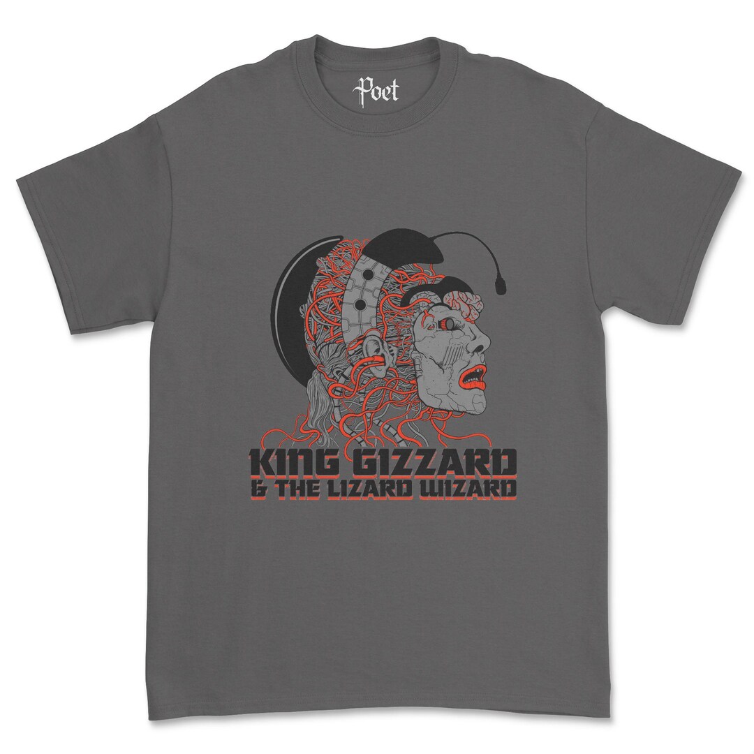 King Gizzard T-shirt King Gizzard and the Lizard Wizard Rock Band ...