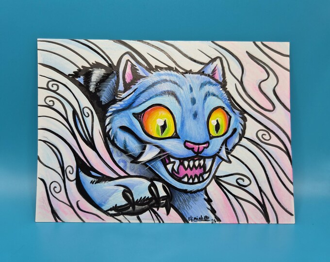 Derpy Tiger From Kpop Demon Hunters, Original Color Pencil Fan Art ...