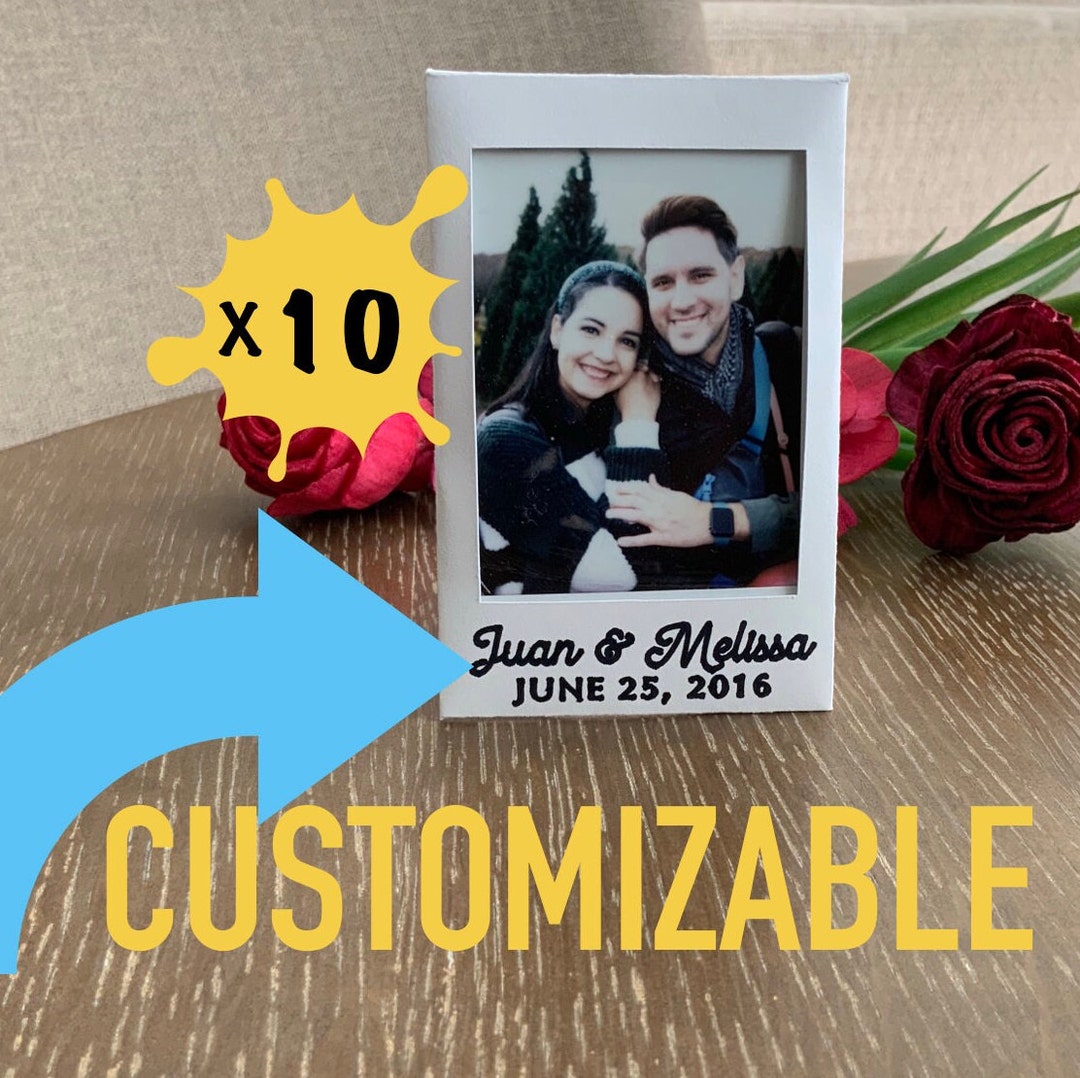 Customizable Instax Mini Card Stock Frame Weddings Showers - Etsy
