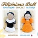 Filipiniana Dress Doll: Amigurumi Crochet Pattern (PDF Pattern) - Etsy
