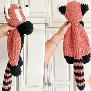 Low-sew - Reed the Red Panda - Amigurumi Crochet Pattern - Etsy
