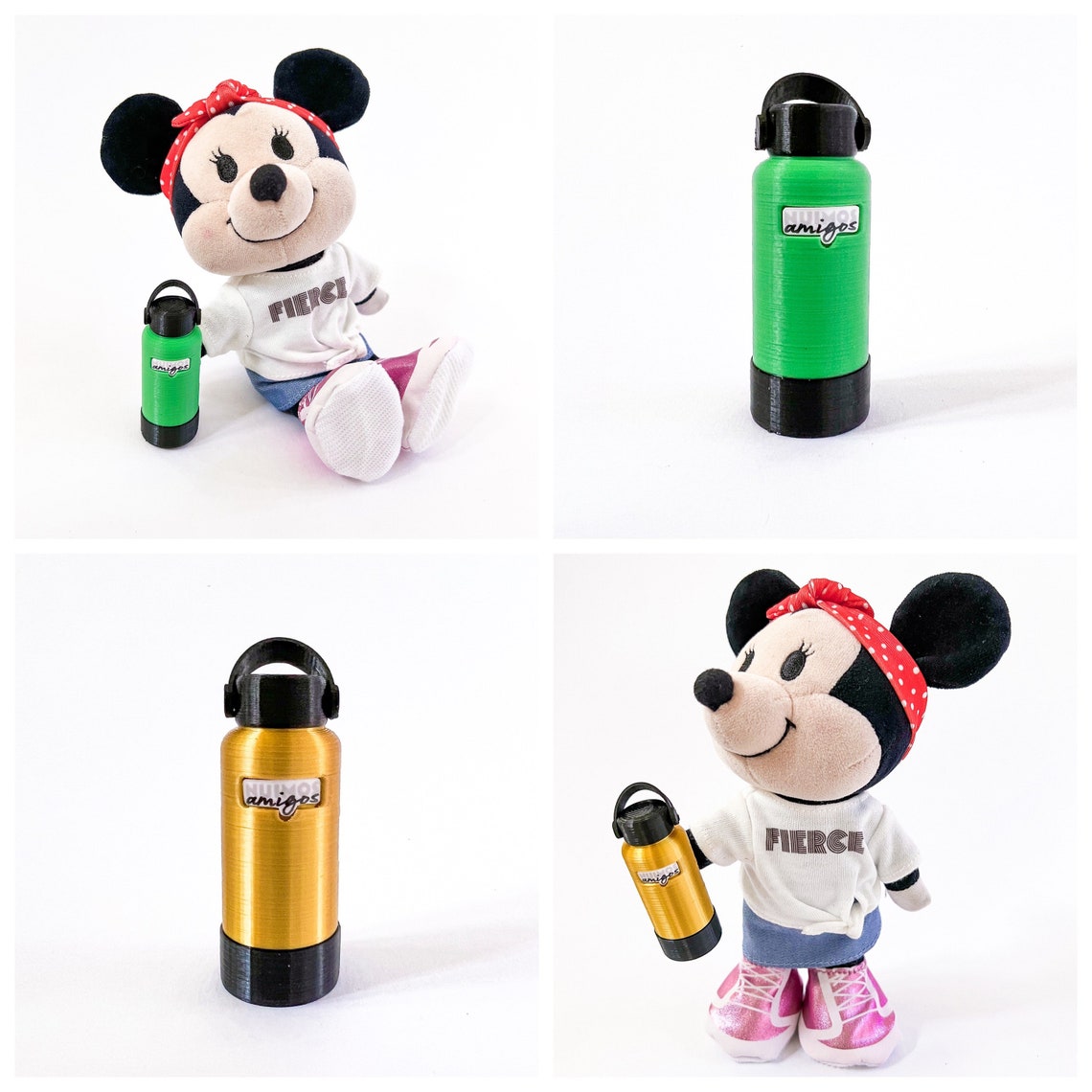 Miniature Water Bottle Hydro Jug Flask Disney - Etsy