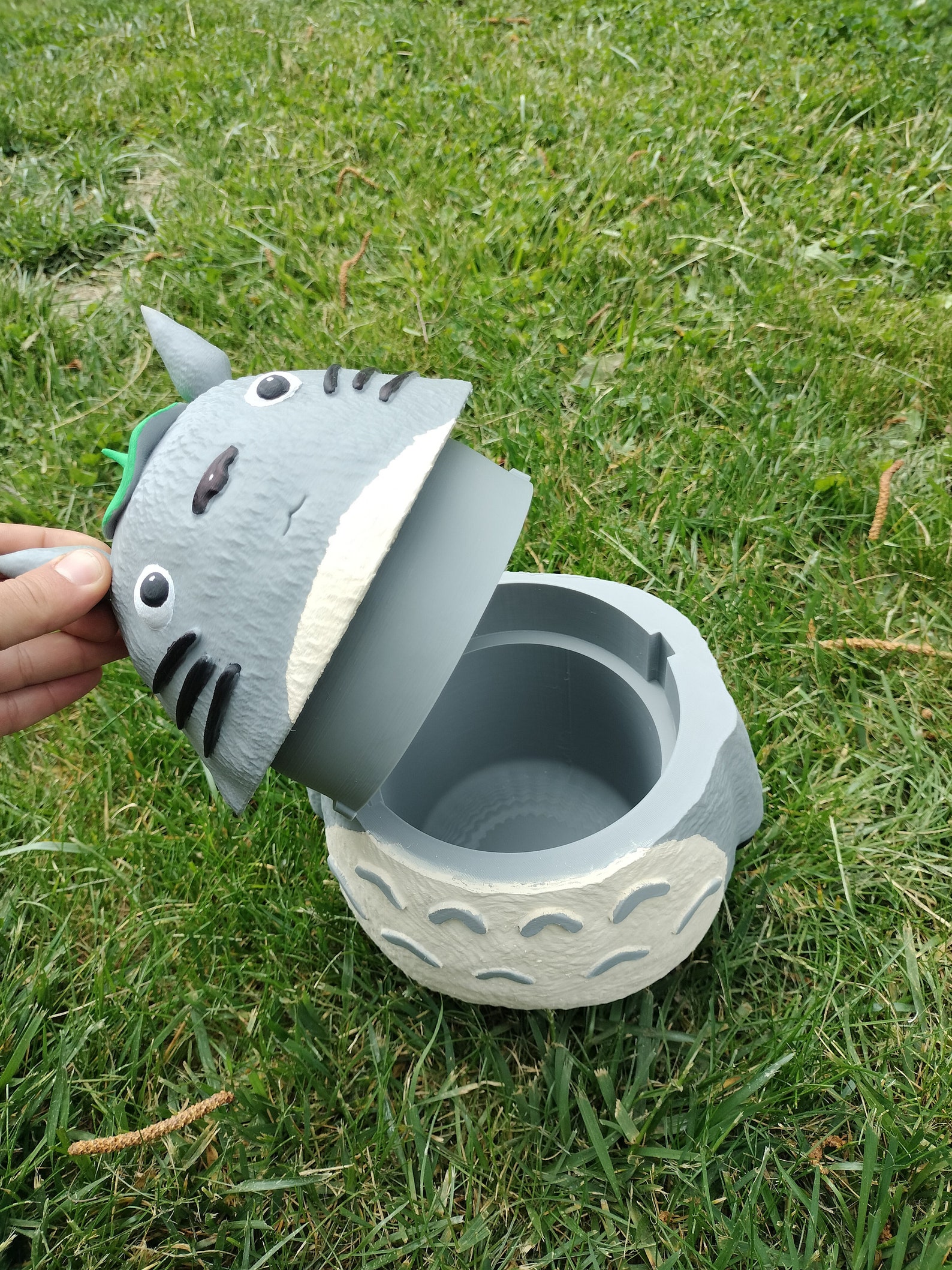 3D Printed Totoro Cookie Jar, 3D Printed Container, Totoro, Recycled ...