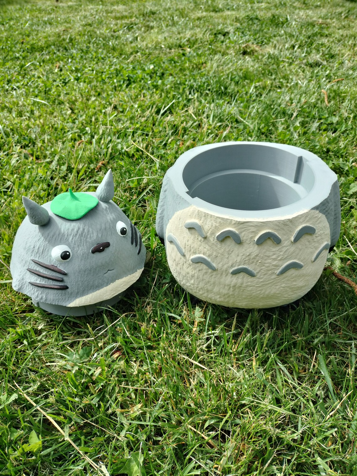 3D Printed Totoro Cookie Jar, 3D Printed Container, Totoro, Recycled ...