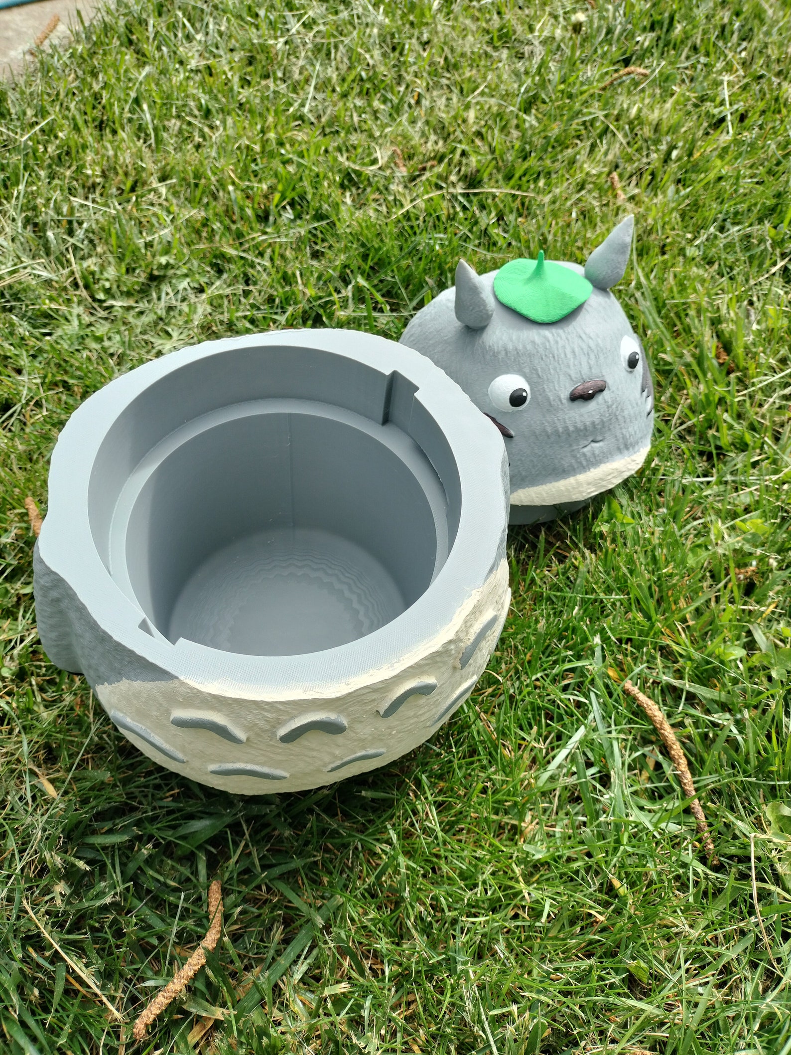 3D Printed Totoro Cookie Jar, 3D Printed Container, Totoro, Recycled ...