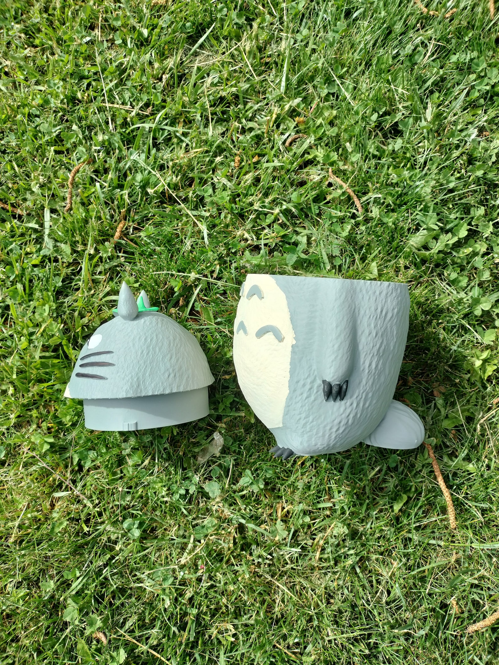 3D Printed Totoro Cookie Jar, 3D Printed Container, Totoro, Recycled ...