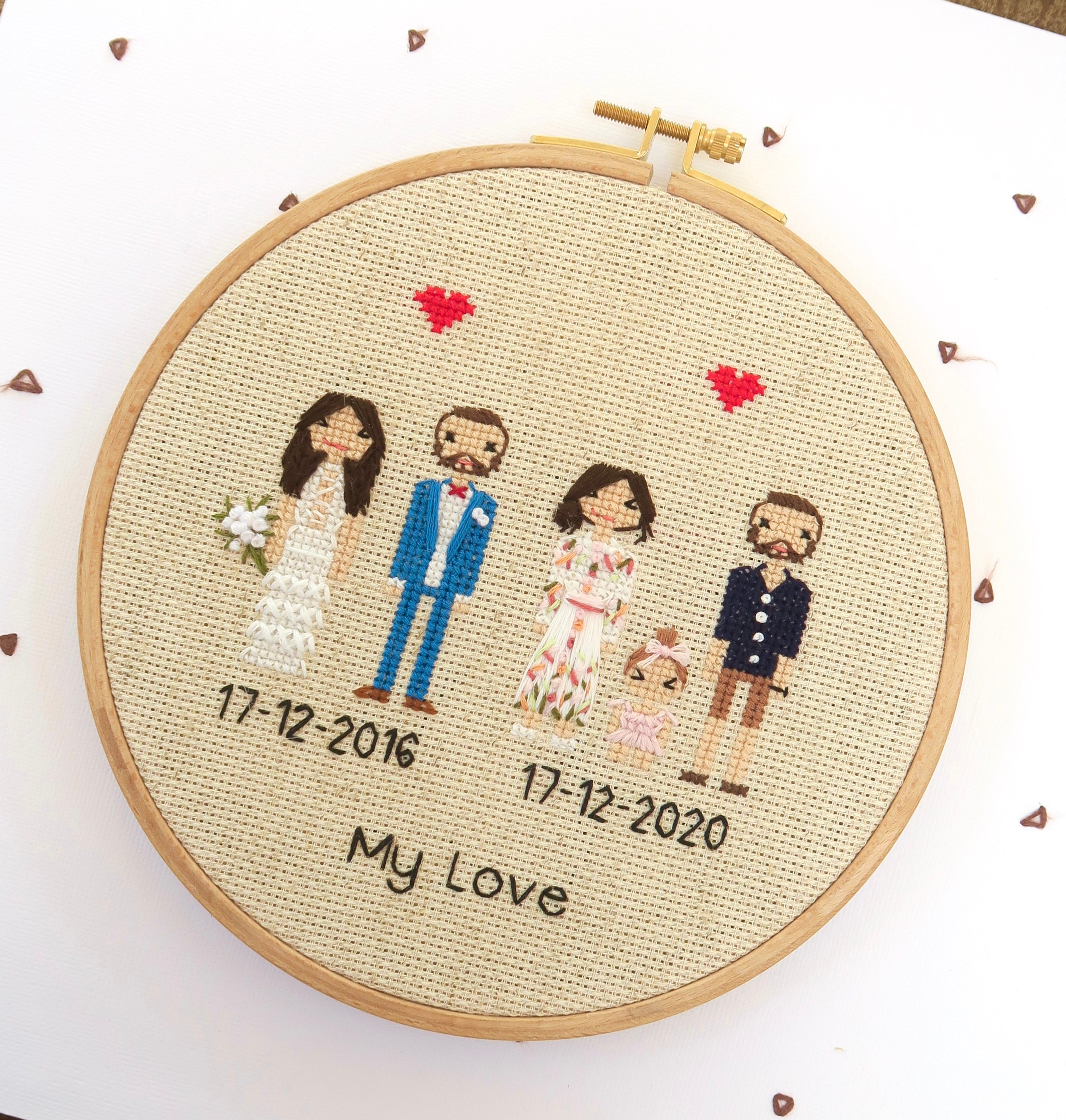 Second Anniversary Gift Personalised Second Anniversary Gift | Etsy