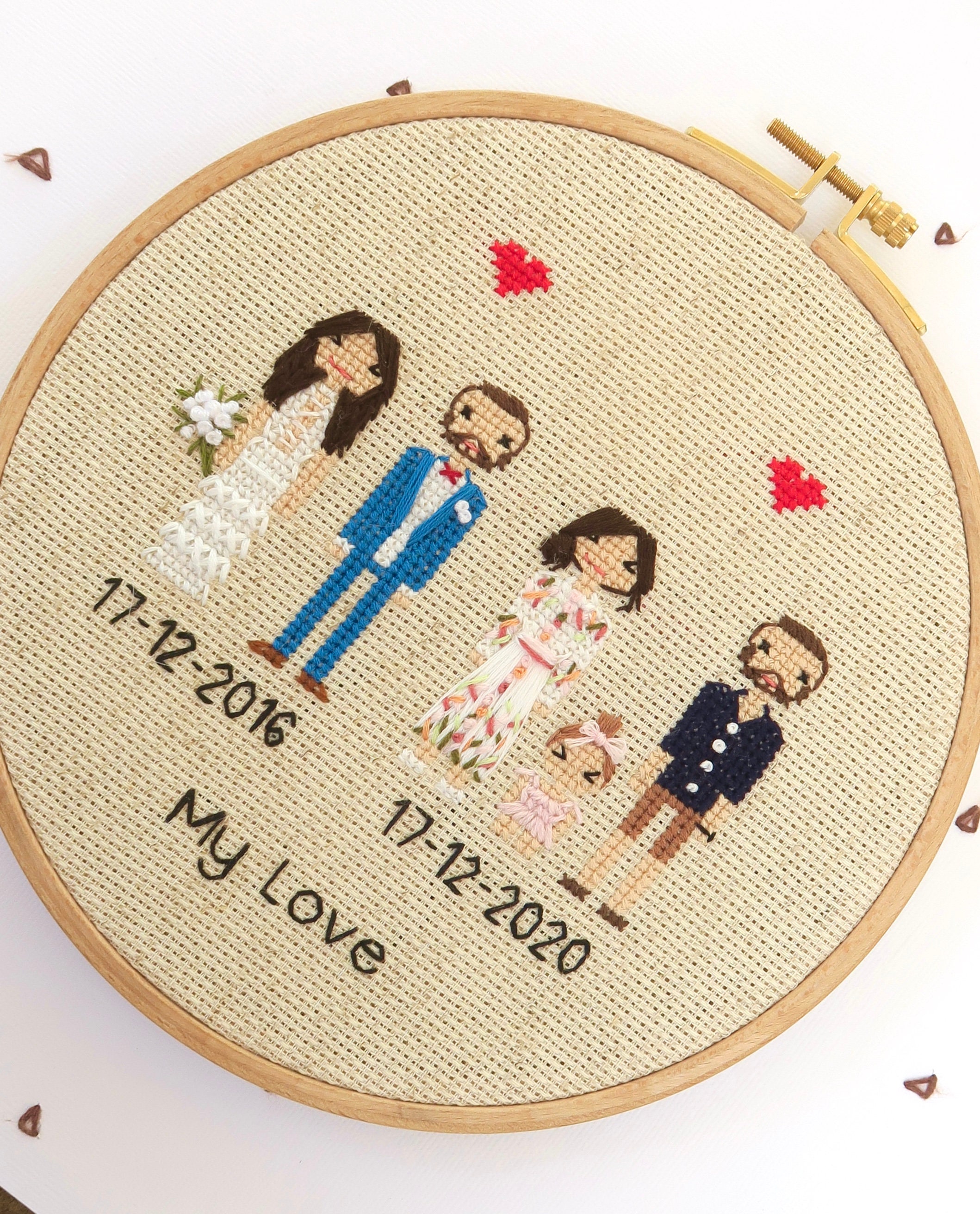 Second Anniversary Gift Personalised Second Anniversary Gift | Etsy