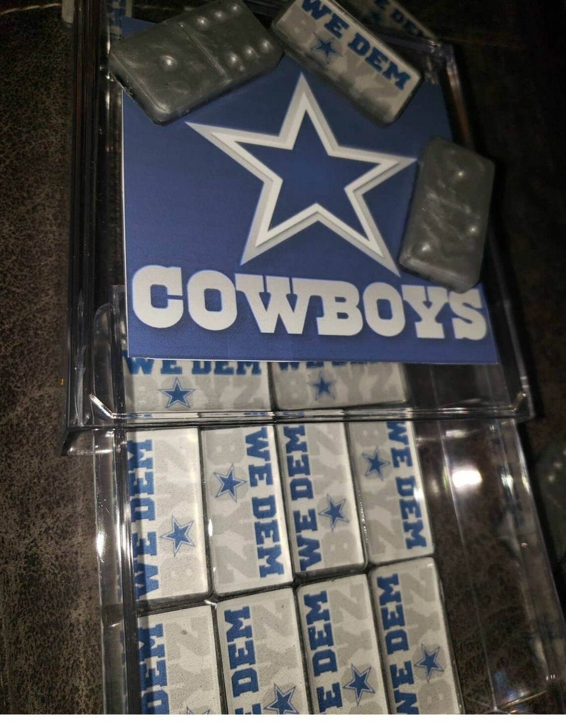 Dallas Cowboys Custom Domino Set - Etsy