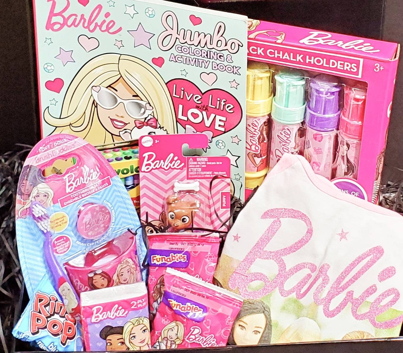Barbie Girls Gift Basket - Etsy