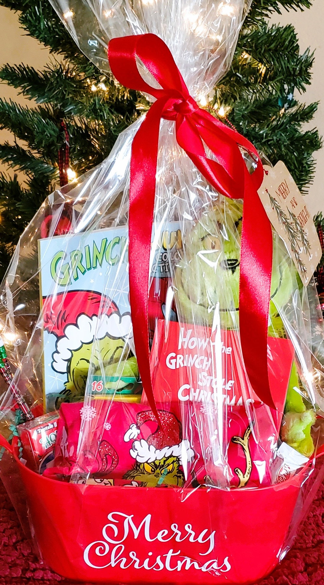 How the Grinch Stole Christmas Gift Basket for Girls - Etsy