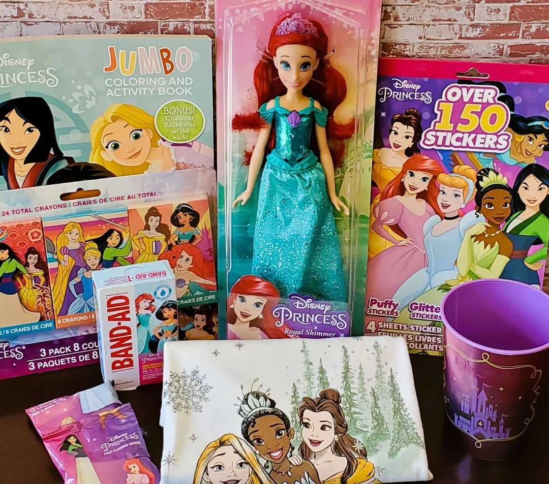 Disney Princess Gifts for Girls Disney Princess Gift Baskets - Etsy