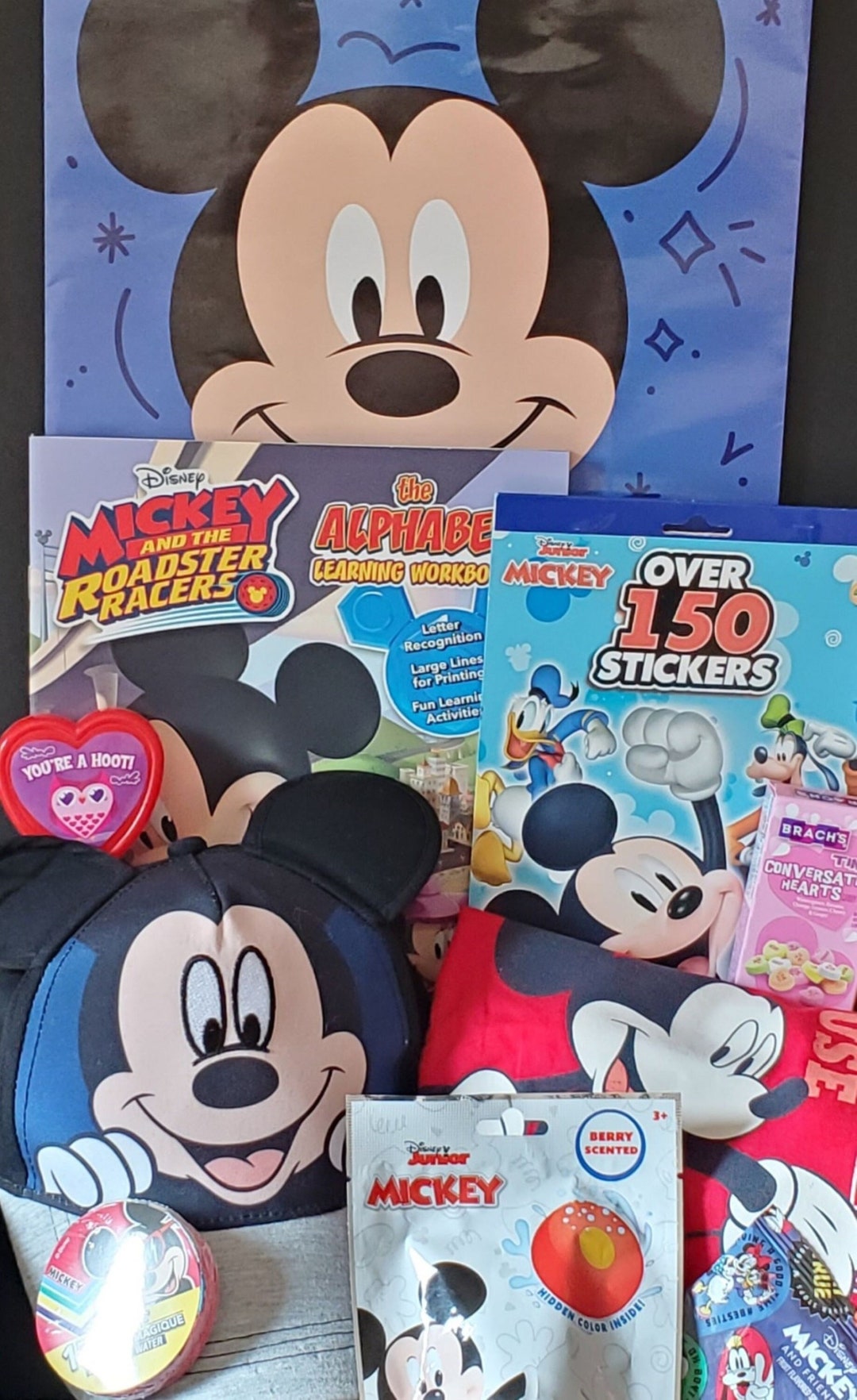 Mickey Mouse Gifts for Kids Mickey Mouse Gift Basket for Boys, A Mickey ...