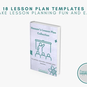 18 LESSON PLAN ASSORTMENT | by Hassanatwork | Teaching Studying Teacher ...