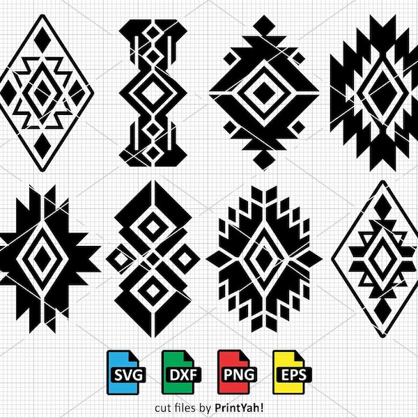 Aztec Cricut - Etsy