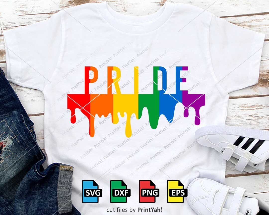 Pride, Svg, LGBT Svg, LGBTQ Svg, Rainbow Pride Svg, Gay Pride Svg, Cut ...