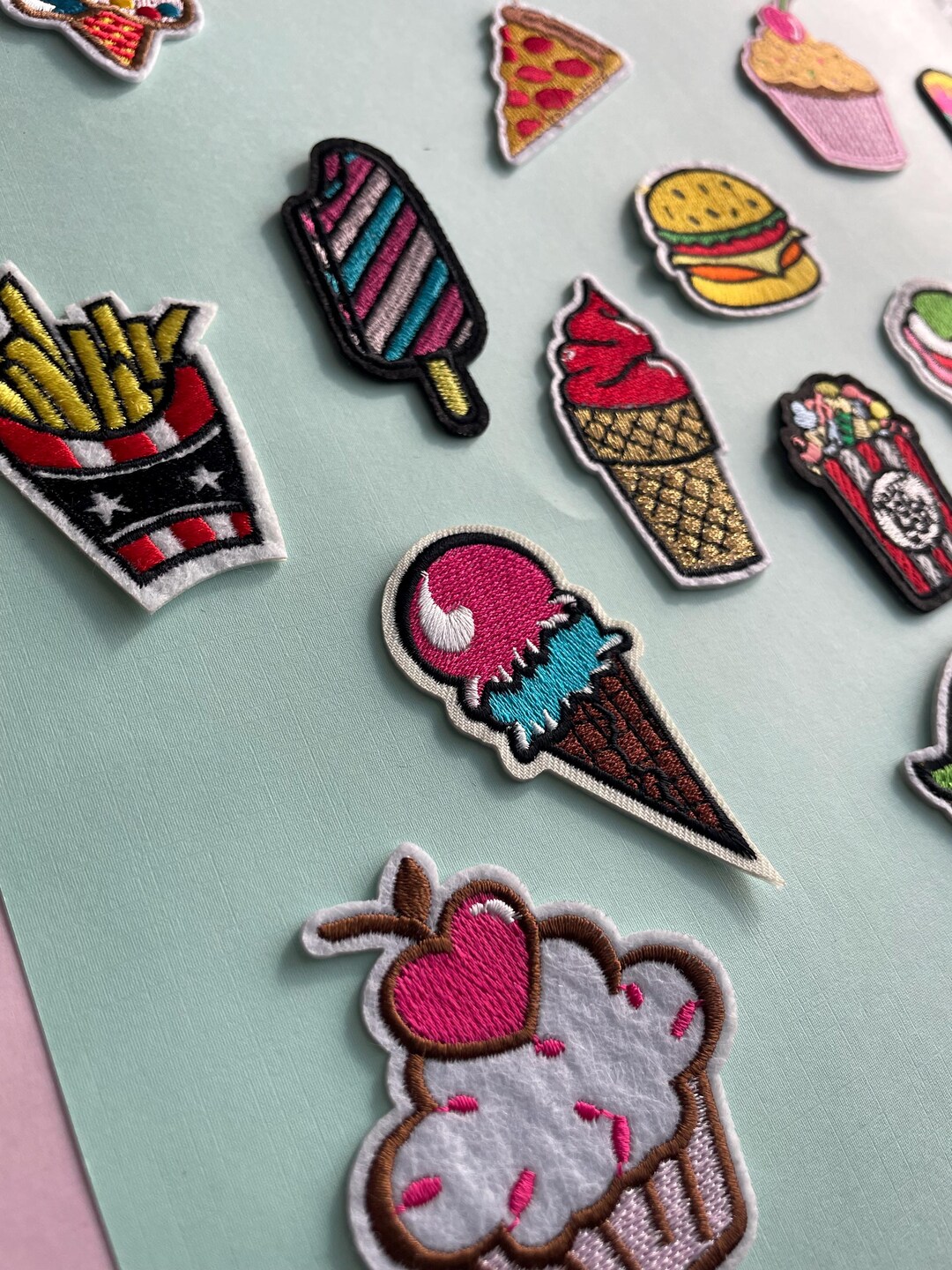 Surprise Food Patch Pack (5-pack – All Unique!) - Etsy