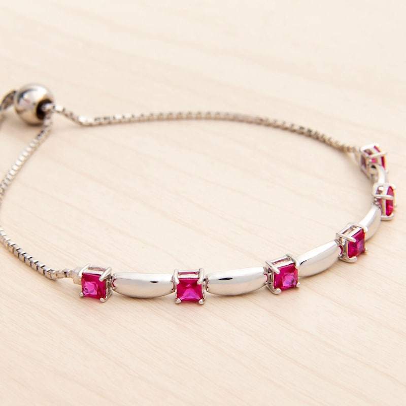 Ruby Bracelet - Etsy
