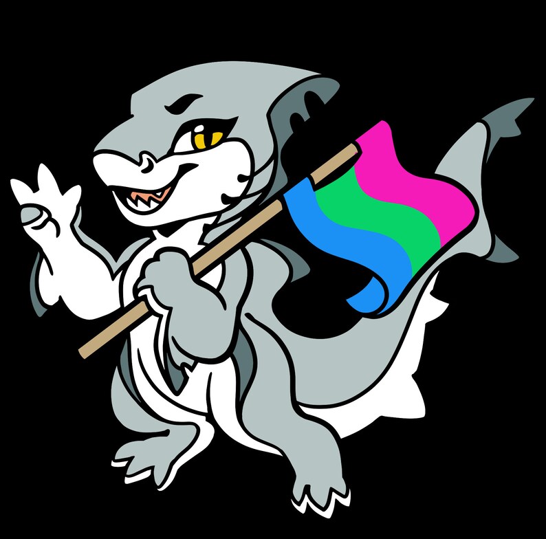 Fursona Pride Pins Polysexual - Etsy