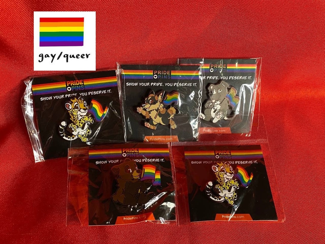 Fursona Pride Pins Gay - Etsy